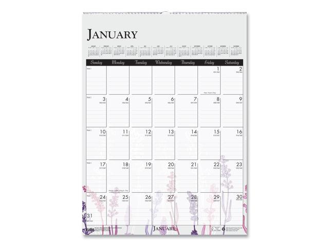 Click here for House of Doolittle Wild Flower Wall Calendar 12x16... prices