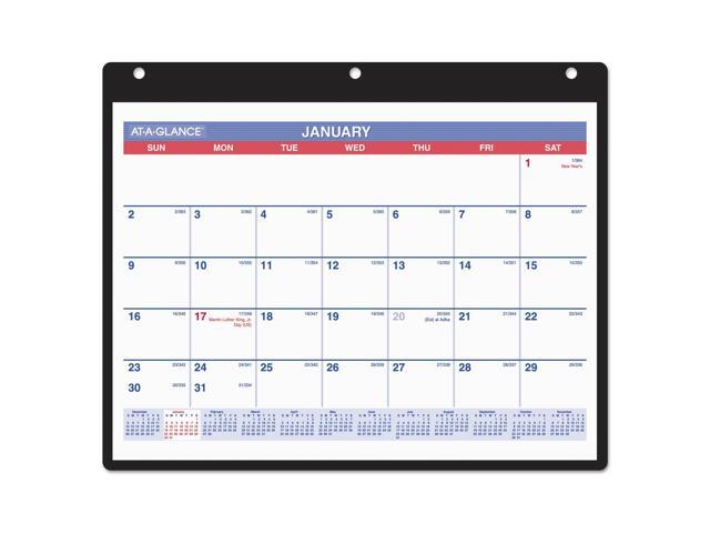 Click here for AT-A-GLANCE 2026 Monthly Desk Wall Calendar with J... prices