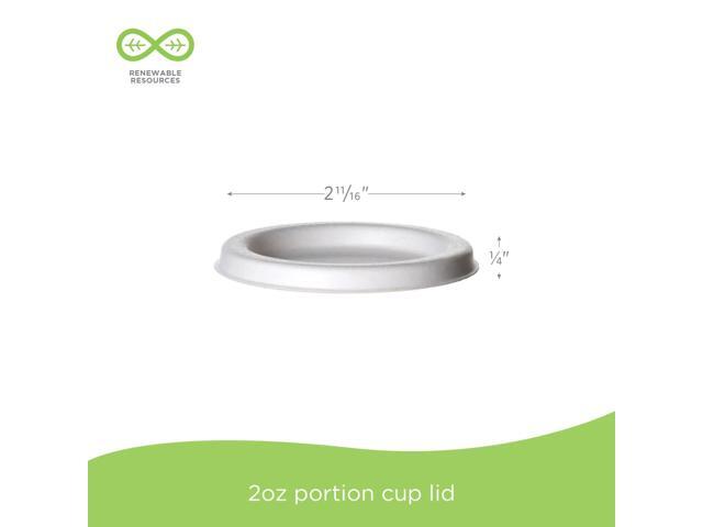 Click here for Eco-Products Vanguard Sugarcane Portion Cup Lid -... prices