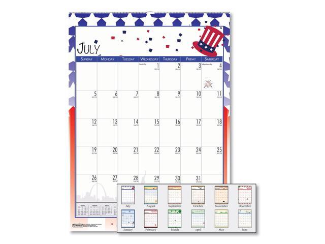 Click here for House of Doolittle Seasonal Academic Wall Calendar... prices