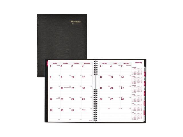 Click here for Brownline CoilPro Monthly Planner 11 x 8.5 Black 2... prices