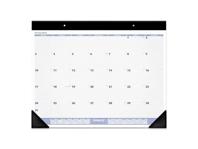 Click here for AT-A-GLANCE 2026 Monthly Desk Pad Calendar  Blue a... prices