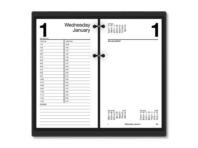 Click here for AT-A-GLANCE 2026 Daily Loose-Leaf Desk Calendar Re... prices