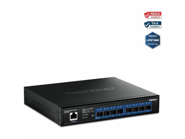 Click here for TRENDnet 8-Port 10G Layer 2 Managed SFP+ Switch TL... prices