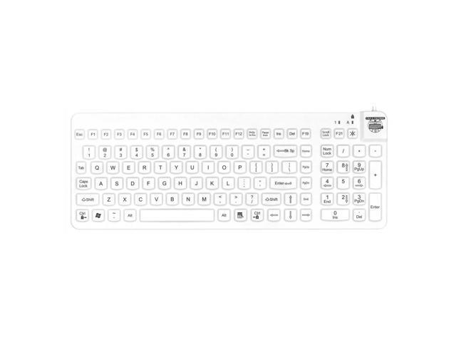 Click here for Man & Machine Really Cool Keyboard Hygienic White... prices