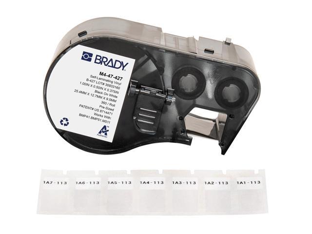 Click here for Brady Self-Laminating Vinyl Wrap Around Labels 0.5... prices