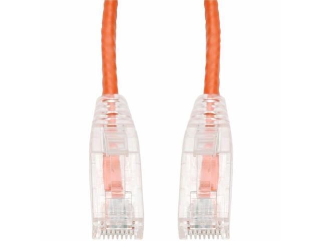Click here for AddOn 30ft Orange CAT 6 Slim PVC Ethernet Cable Sn... prices