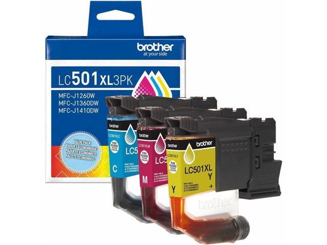 Click here for Brother LC501XL3PKS 500 Page-Yield High-Yield Ink... prices