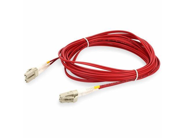 Click here for AddOn 2m LC to LC Red OM4 Duplex OFNR Riser-Rated... prices