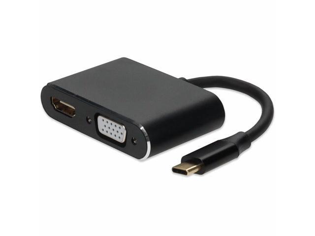 Click here for AddOn 8in USB-C Male to HDMI 4K VGA Female Hub wit... prices
