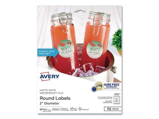 Click here for Waterproof Round Labels with Sure Feed Technology... prices