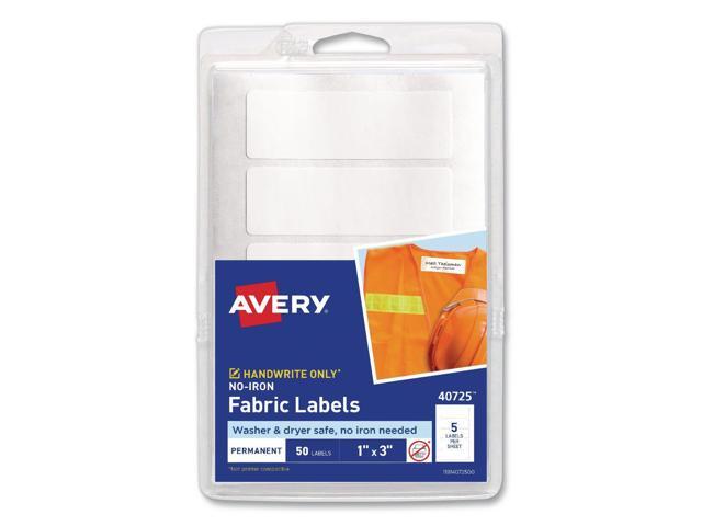 Click here for No-Iron Fabric Labels Handwrite Only 1 x 3 White 5... prices