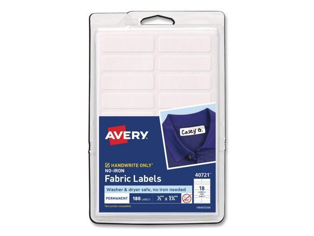 Click here for No-Iron Fabric Labels Handwrite Only 0.5 x 1.75 Wh... prices
