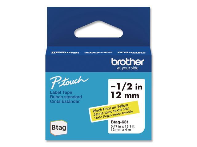 Click here for Genuine P-Touch BTAG Label Tapes 0.47 x 13.1 ft Bl... prices
