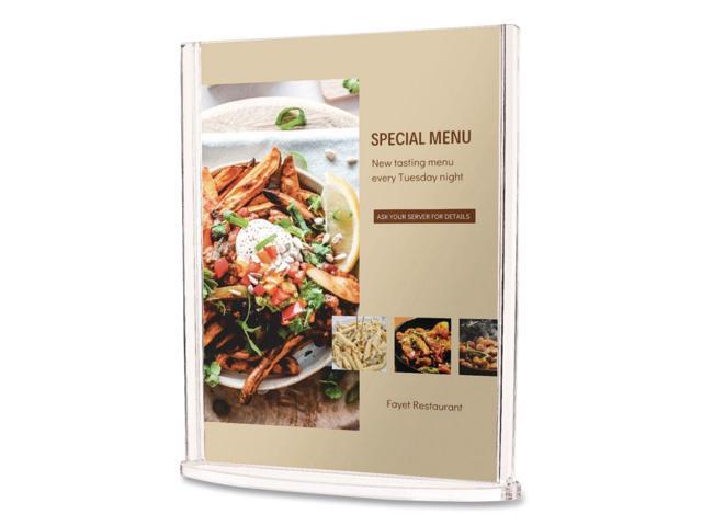 Click here for Tabletop Sign and Menu Holder 5 x 7 Insert Clear 4... prices
