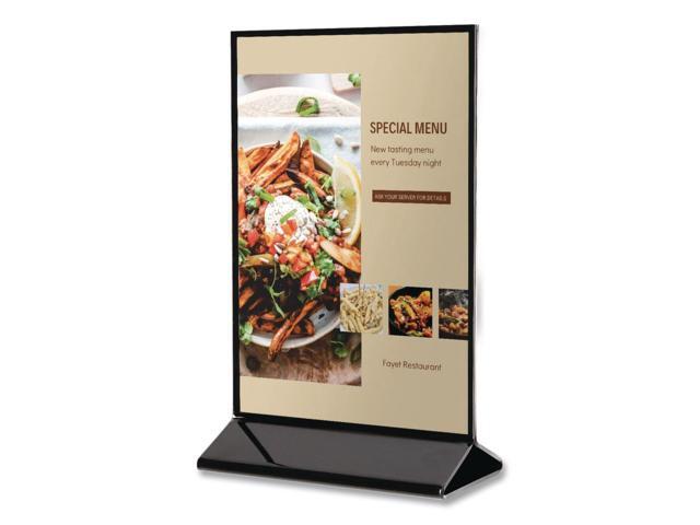Click here for Tabletop Sign and Menu Holder 4 x 6 Insert Clear w... prices