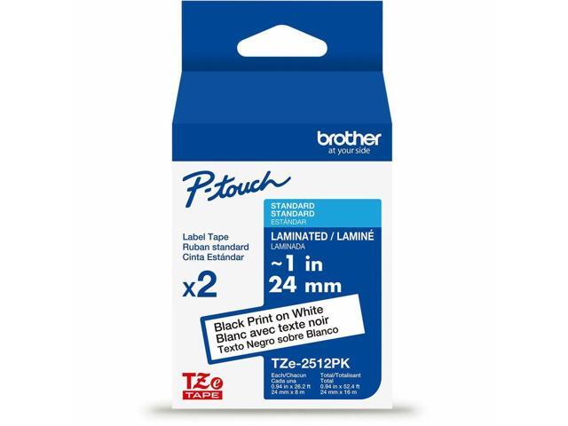 Click here for Brother P-touch TZe Label Tape TZE2512PKG prices