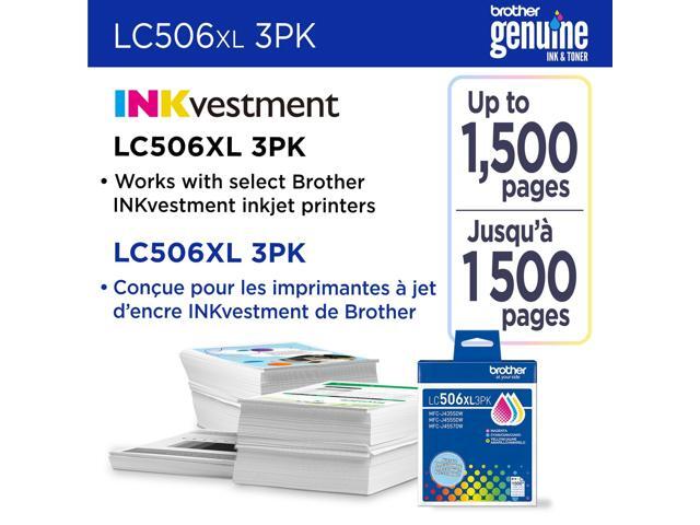 Click here for Brother LC506XL3PK Original High Yield Inkjet Ink... prices