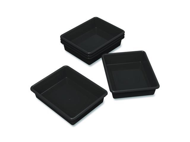 Click here for Storage Tray Flat 102.4 oz 10.65 x 10.65 x 2.96 Bl... prices