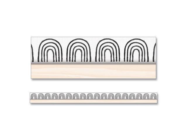 Click here for Straight Borders Rainbows 3 x 3 ft Black/White/Cre... prices