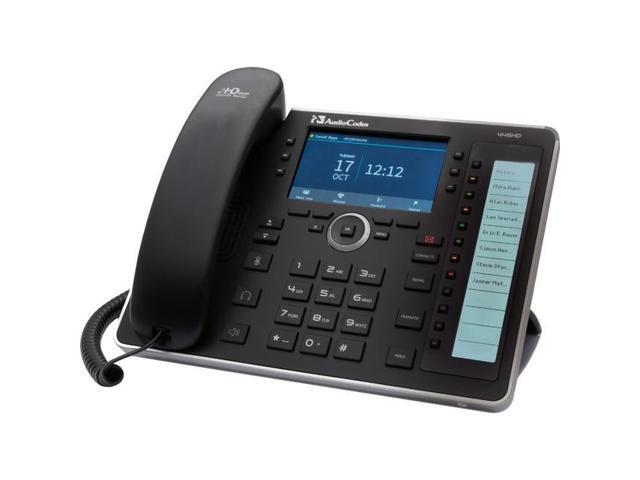 Click here for AudioCodes SFB 445HD 4.3in PoE GbE IP Phone with B... prices