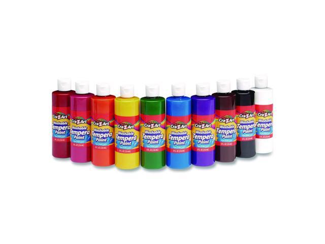 Click here for Washable Tempera Paint 10 Assorted Colors 8 oz Bot... prices