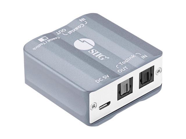 Click here for SIIG Toslink/Coaxial Bi-directional Audio Converte... prices