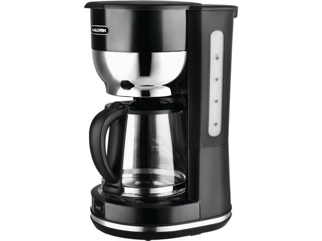 Click here for Kalorik Mid-Century 10 Cup Retro Coffee Maker  Bla... prices