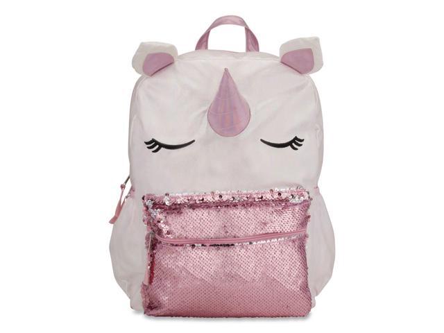 Click here for Adorable Unicorn Backpack 12 x 5 x 16 White/Pink B... prices
