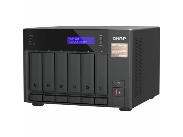 Click here for QNAP QVR Pro QVP-63B Video Surveillance Station prices