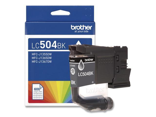 Click here for Brother Genuine LC504BK Standard Yield Black Ink C... prices