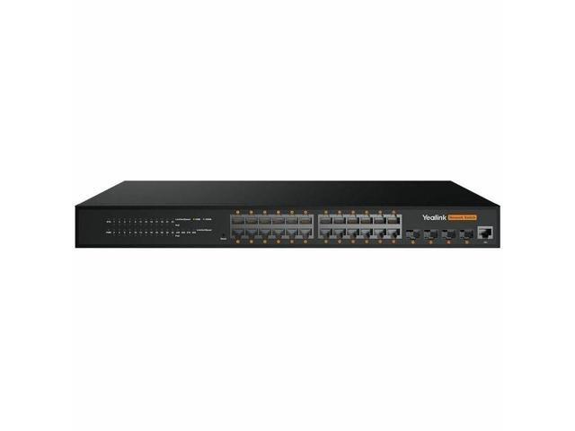 Click here for YEALINK 24-PORT L2+ GIGABIT MANAGED SWITCH WITH WE... prices