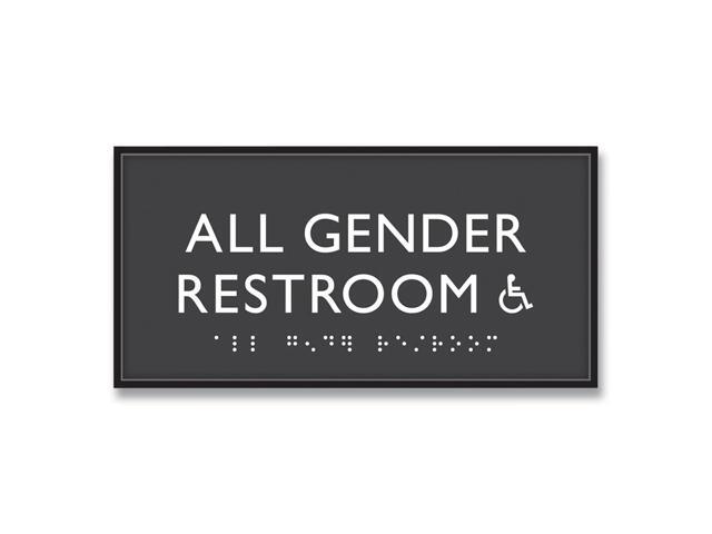 Click here for ADA Sign All Gender Restroom Accessible Plastic 4... prices