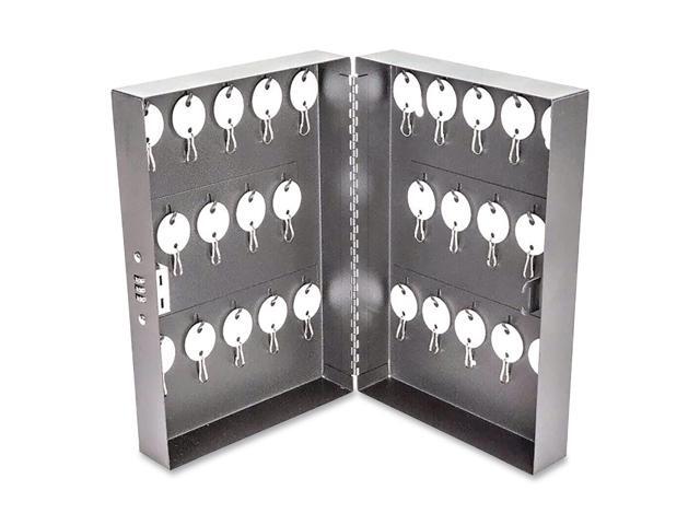 Click here for Combination Lockable Key Cabinet 28-Key Metal Blac... prices