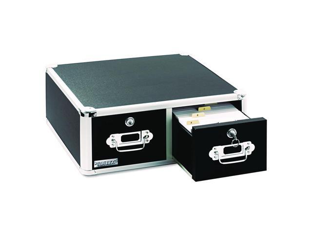 Click here for Vaultz VZ01395 Locking 6 x 4 Two-Drawer Index Card... prices