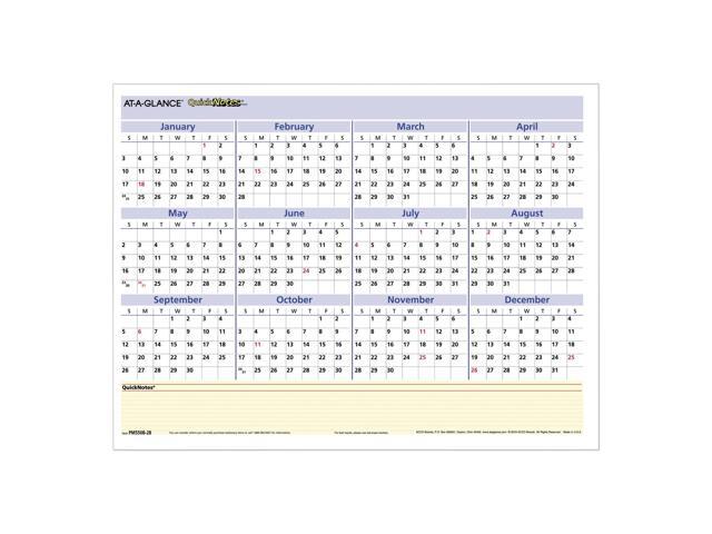 Click here for QuickNotes Mini Erasable Wall Planner 16 x 12 Whit... prices