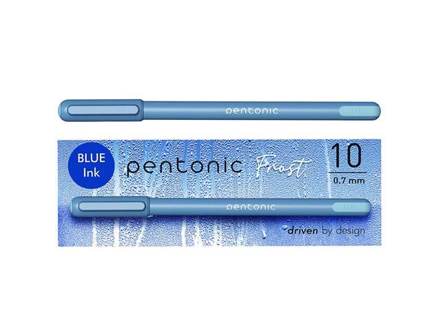 Click here for PENTONIC Gel Pen Stick Fine 0.7 mm Blue Ink Froste... prices
