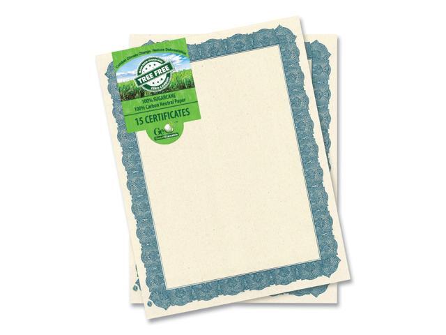 Click here for Geographics Tree Free Certificate Natural with Blu... prices