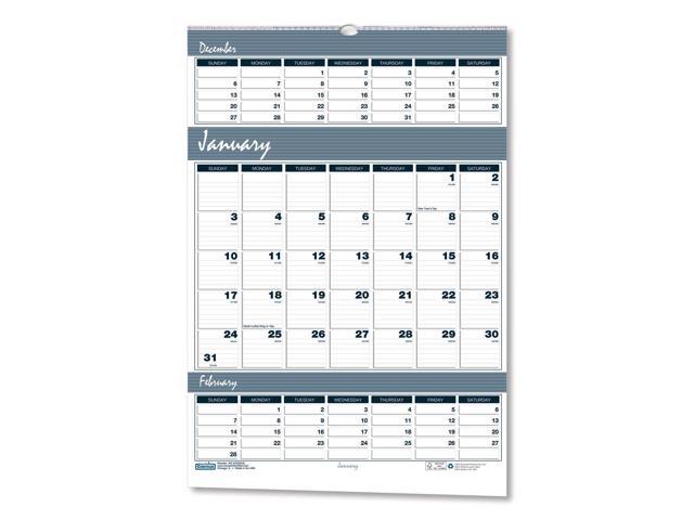 Click here for Bar Harbor Recycled Wirebound 3-Months-per-Page Wa... prices