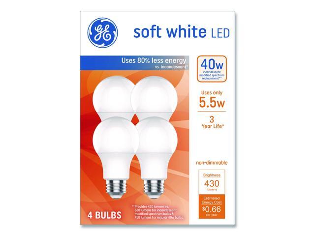Click here for BULB LED 5.5W 4/PK SFTWH prices