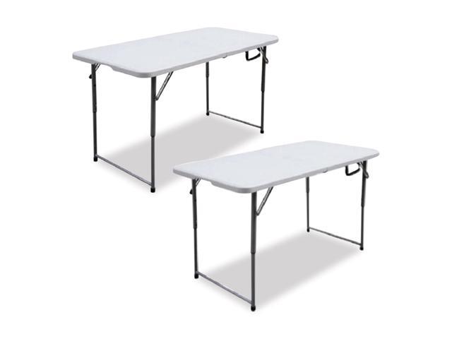 Click here for Bifold Resin Folding Table Rectangular 48 x 23.6 x... prices
