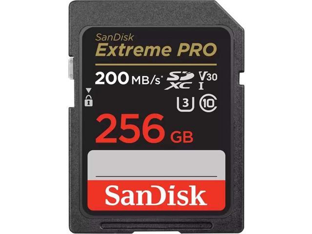 Click here for SanDisk Extreme PRO 256 GB Class 3/UHS-I U3 V30 SD... prices