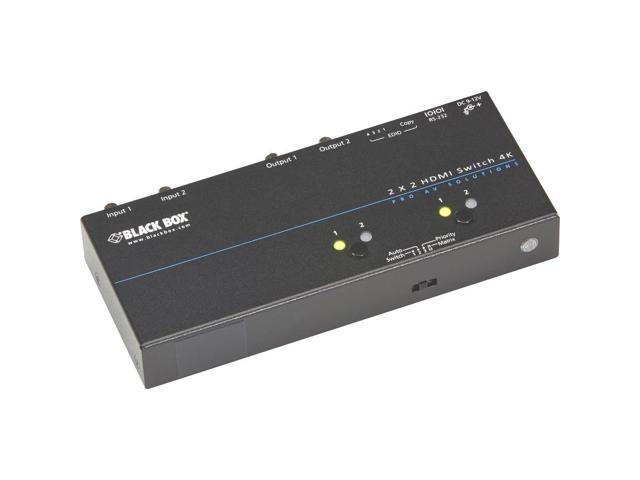 Click here for Black Box 4K HDMI Matrix Switch - 2 x 2 prices