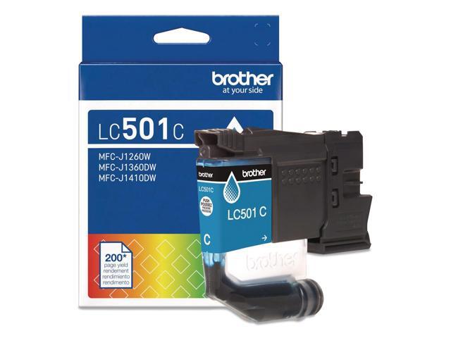 Click here for Brother LC501CS 200 Page-Yield Ink - Cyan - Cyan prices