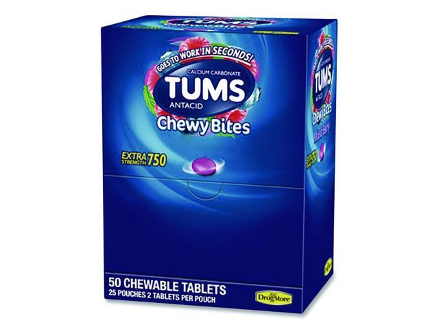Click here for TUMS Antacid Chewy Bites 2 Tablets/Pouch 25 Pouche... prices