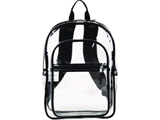 Click here for Clear with Color Trim Backpack 11.5 x 5 x 16.5 Cle... prices