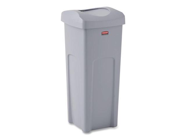 Click here for Universal Square Trash Can with Swing Lid 23 gal P... prices