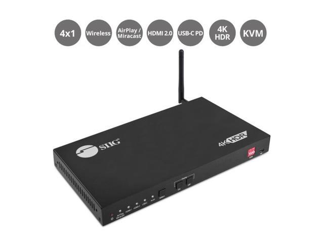 Click here for SIIG AC CEH25Z11S1 4x1 MultiVideo HDMI 20 Presenta... prices