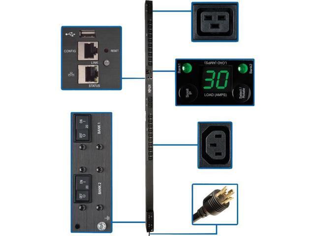 Click here for Tripp Lite PDUMV30HVNETLX 24-Outlet PDU prices
