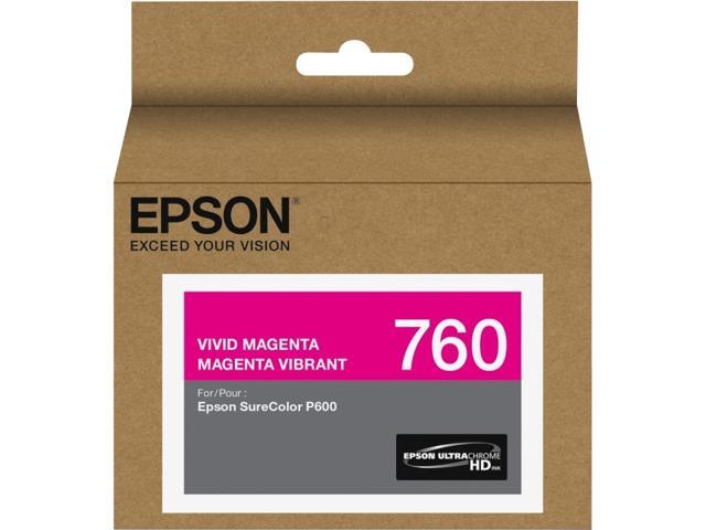 Click here for Epson 760 Vivid Magenta Ink Cartridge prices